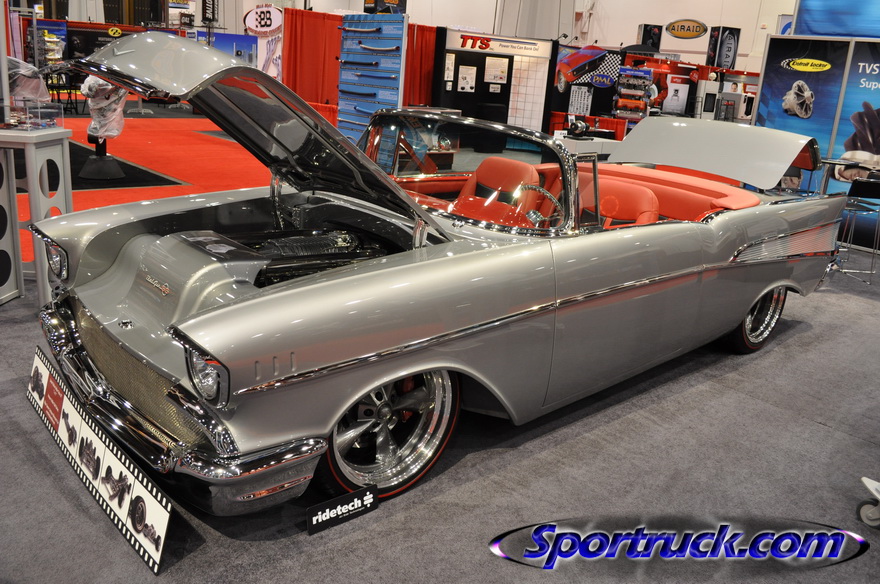 I like this 57 from SEMA | Chevy Tri Five Forum