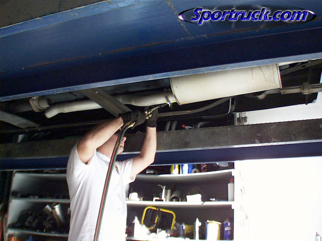 Sportruck.com - CGS Exhaust Installation
